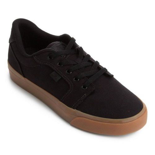 Tênis DC Shoes Anvil TX LA Preto/Marrom - Decathlon