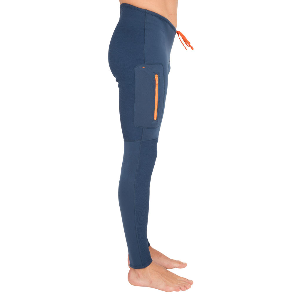 Calça caiaque e SUP 500 neoprene 2mm H azul - Decathlon