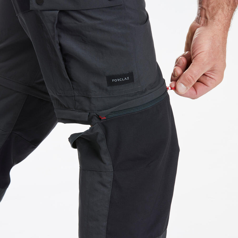 Calça em Poliamida Modular Masculina de Trekking Forclaz - DecathlonPro